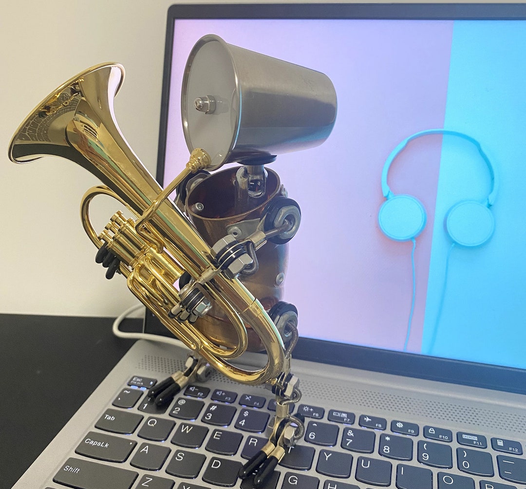 Tuba Player Lamp|music Robot Lamp|gifts for Tuba Player|euphonium ...