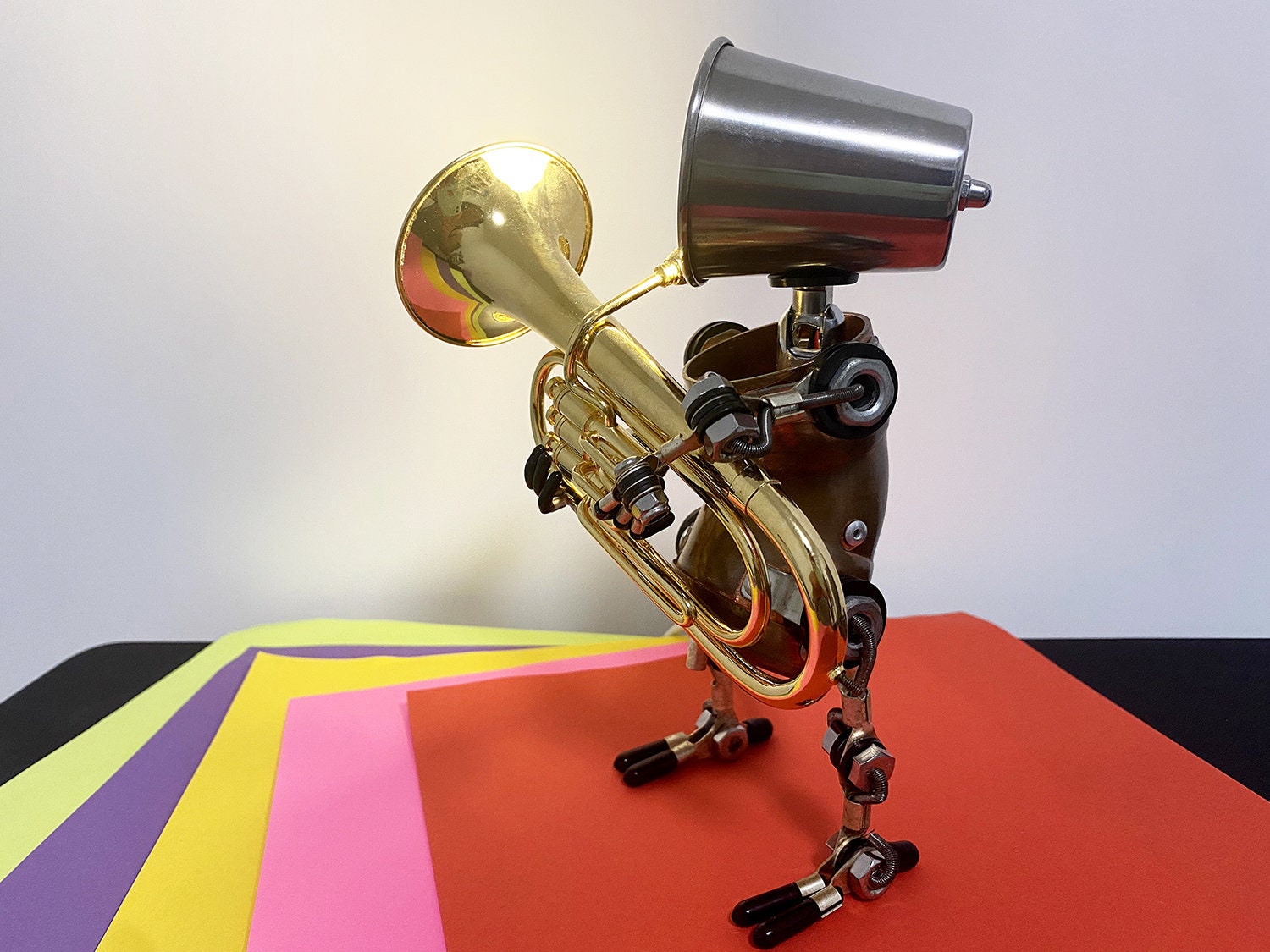 Tuba Player Lamp|music Robot Lamp|gifts for Tuba Player|euphonium ...