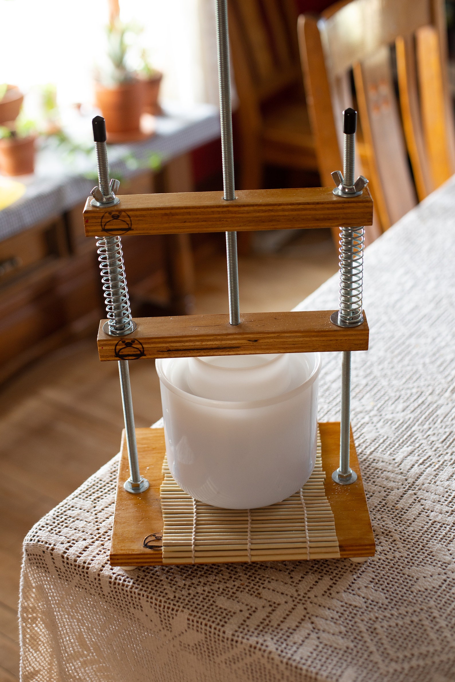 Artisan Cheese Press 80lbs of cheesemaking pressure | Etsy