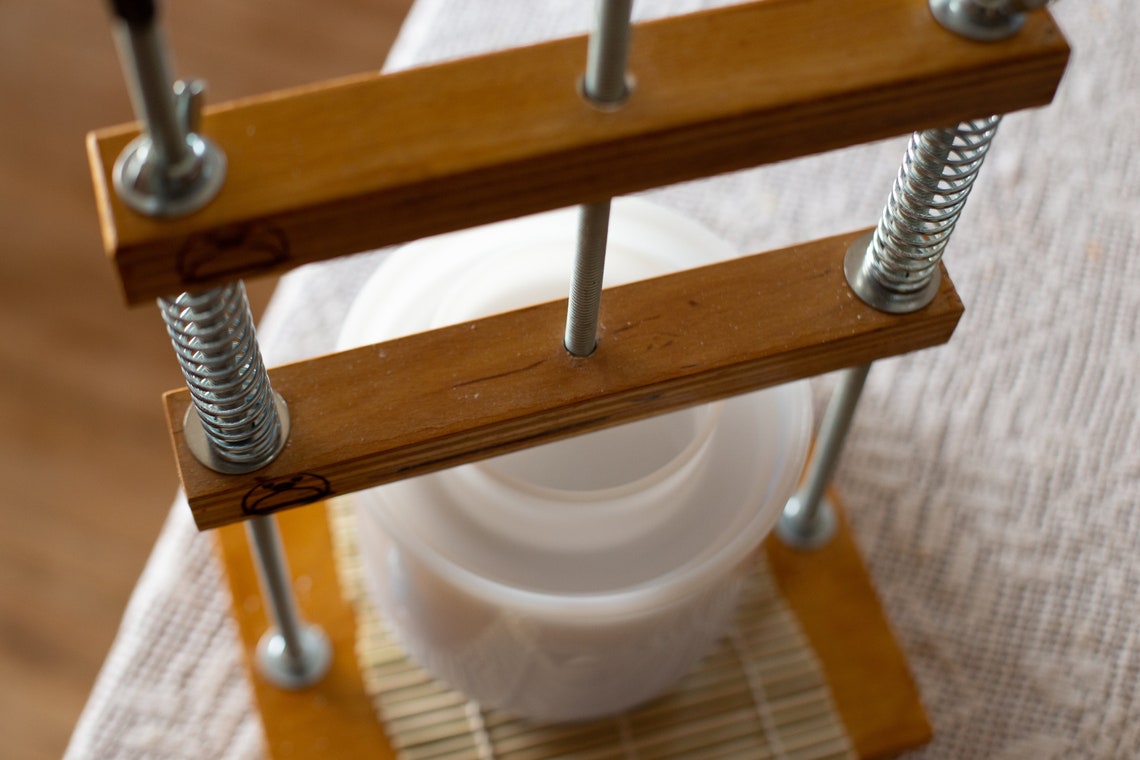 Artisan Cheese Press 80lbs of cheesemaking pressure | Etsy