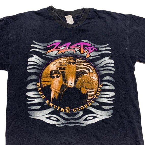 1997 ZZ Top Vintage Mean Rhythm Tour 90s Band Tee Shi… - Gem