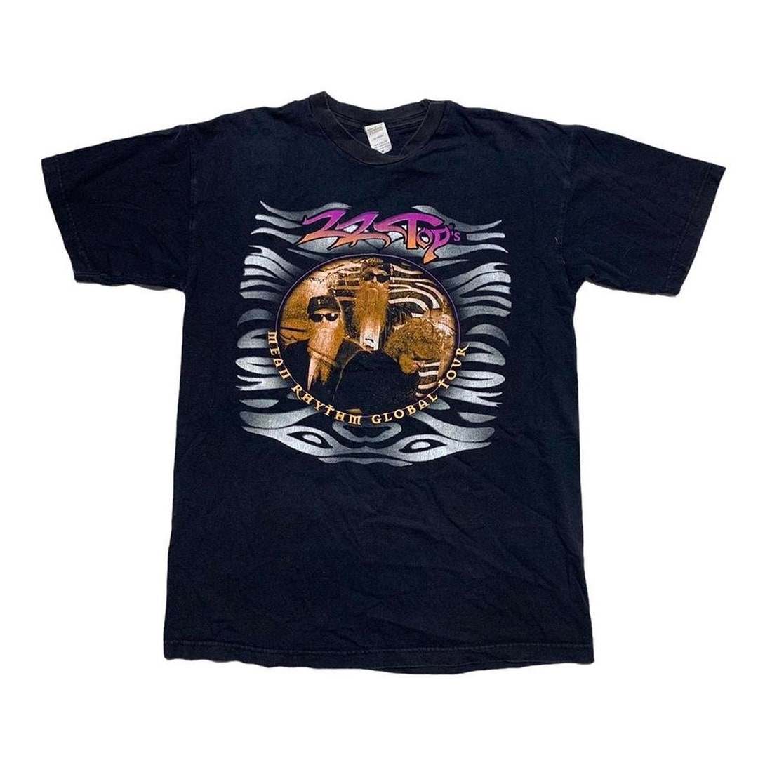 1997 ZZ Top Vintage Mean Rhythm Tour 90s Band Tee Shirt | Men's Small ...