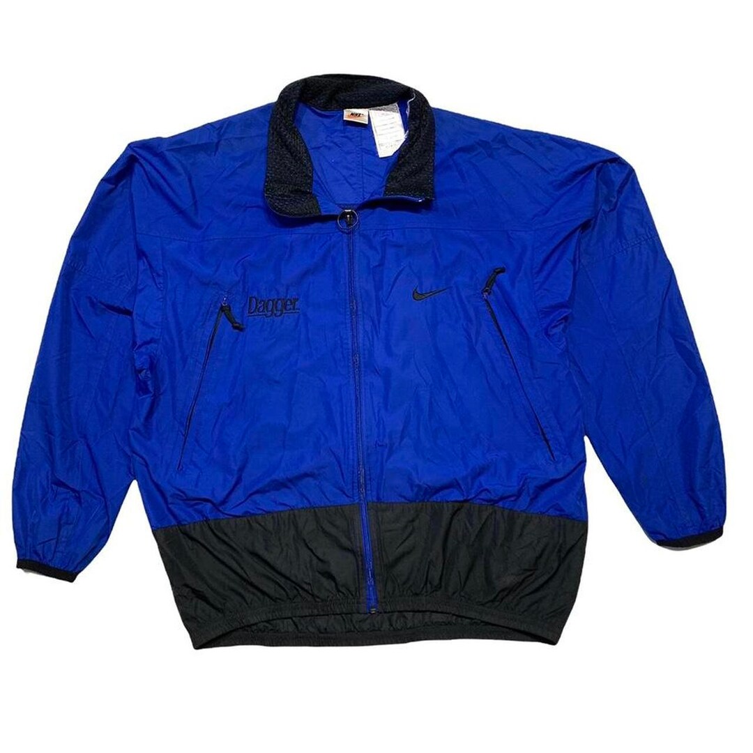 Nike Dagger Kayak 90s VTG Windbreaker Paddling Jacket Blue Black Large ...