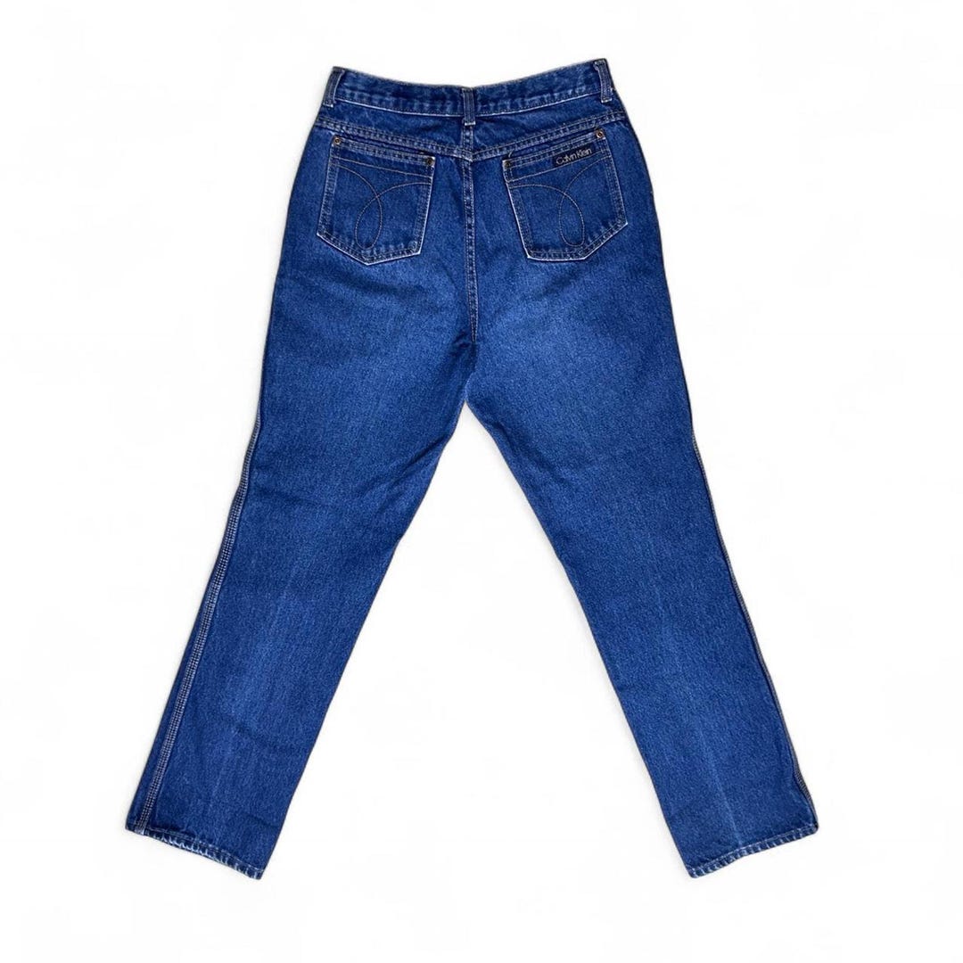 Calvin Klein Vintage 80s Union USA Made Classic 5 Pocket High Waist ...