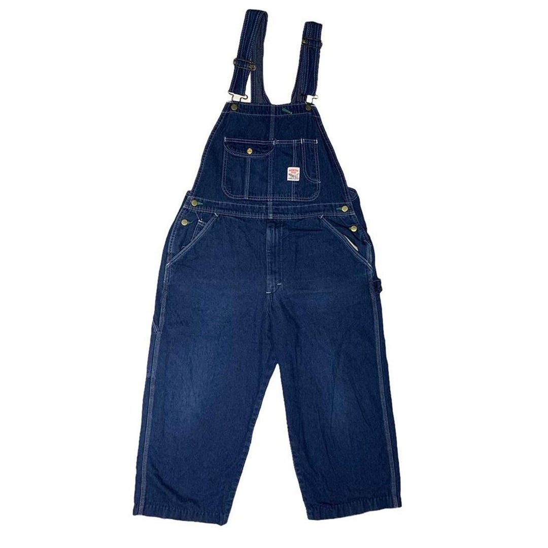 Pointer Brand Denim Workwear High Back Overalls Dark Wash Dungarees ...