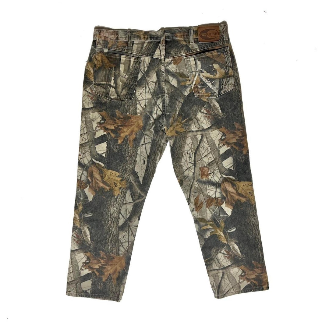 Wrangler Progear Denim Realtree Camouflage Outdoor Hunting Jeans Pants ...