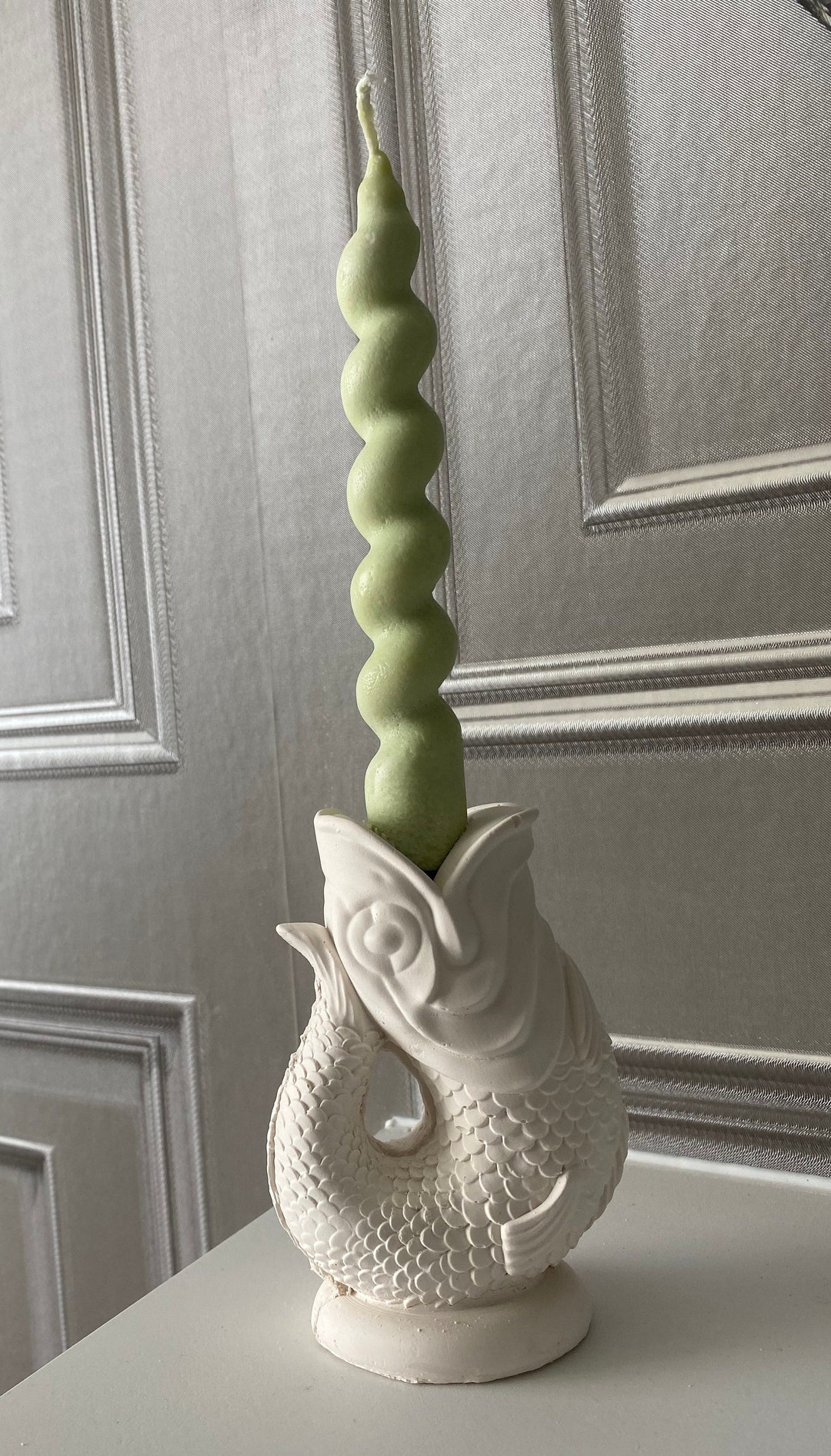 Handmade Gluggle Fish Jug Candleholder: Unique Home Decor Accent - Etsy UK