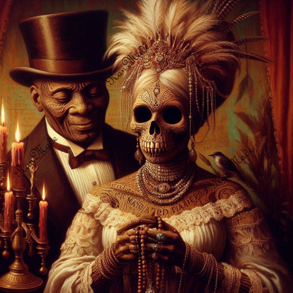 Marie Catherine Laveau & Papa Legba Voodoo Priestess and Voodoo King's ...