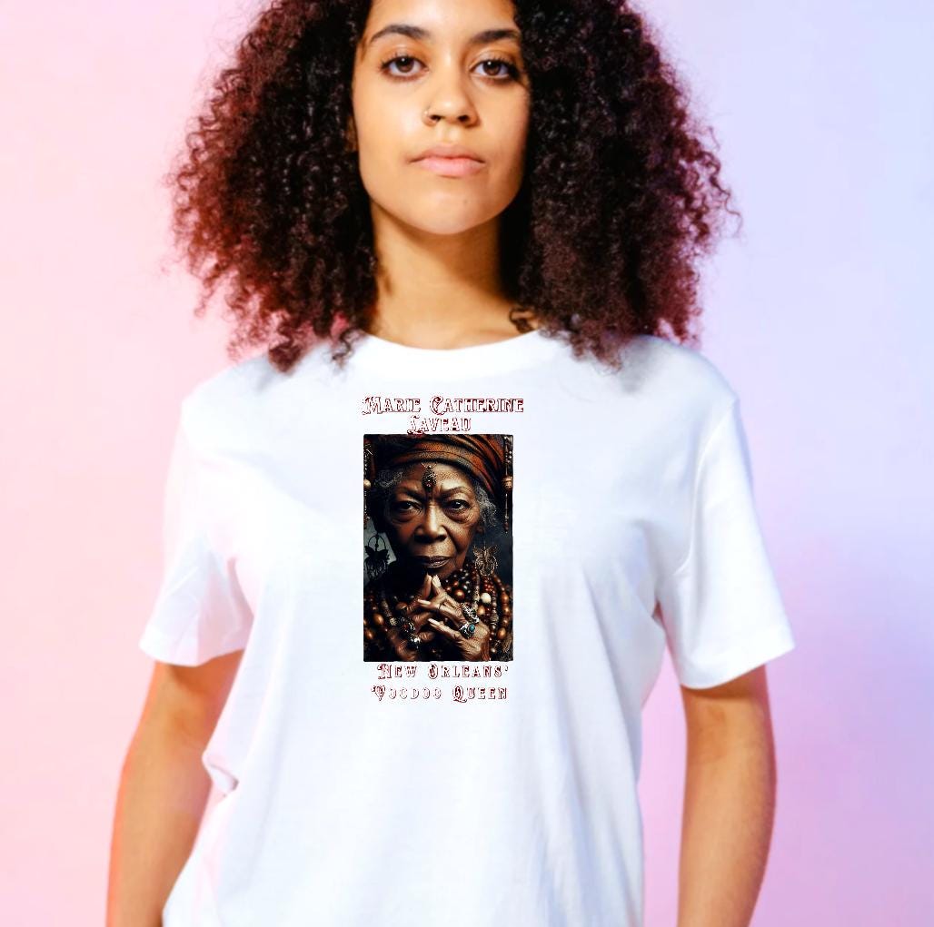 Marie Laveau Voodoo Priestess Art Print: Nubian Queen Graphic (digital ...