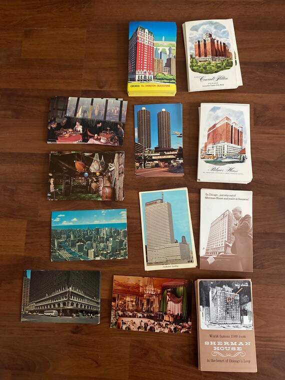 Vintage Chicago Postcards - Etsy