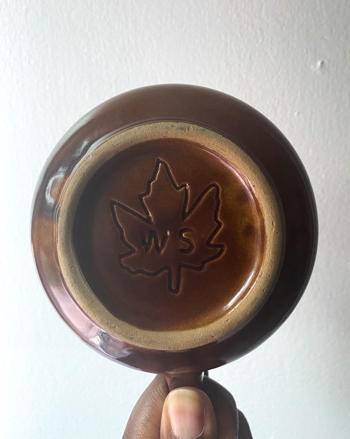 Retro Drip Glaze Mugs Mid Mod Coffee Mugs Set of 2 Vintage - Etsy