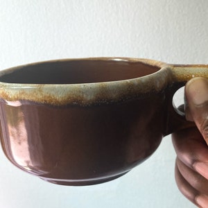 Retro Drip Glaze Mugs Mid Mod Coffee Mugs Set of 2 Vintage - Etsy