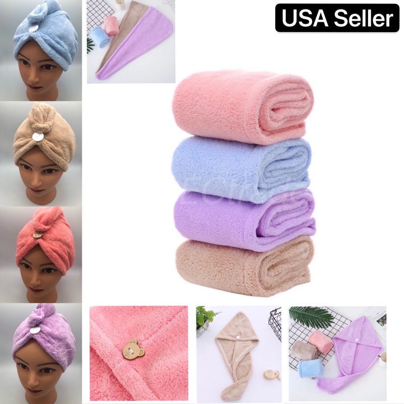 Quick Drying Hair Wrap - Etsy