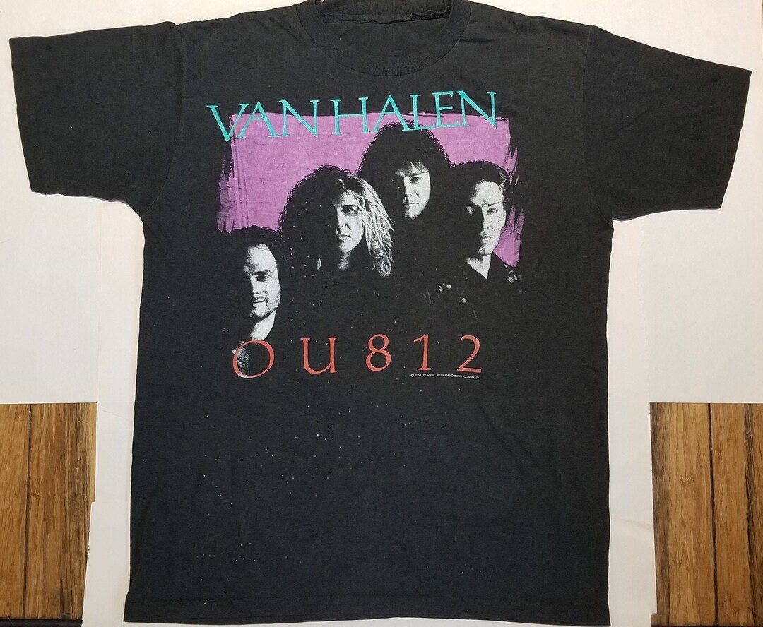 Vintage Van Halen OU812 Concert Tshirt - Etsy