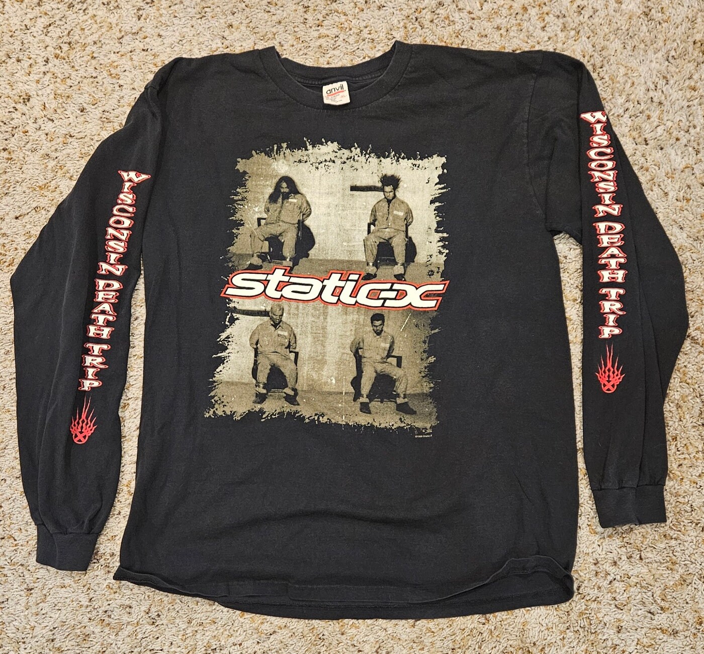 Vintage - 1999 - Static X - Wisconsin Death Trip - Concert T Vintage - 1999 - Static X - Wisconsin Death Trip - Concert T