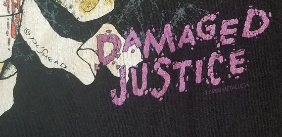 Vintage Metallica "Damaged Justice" Tour of 88' Conce… - Gem