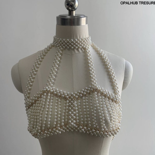 Beaded Bra - Etsy