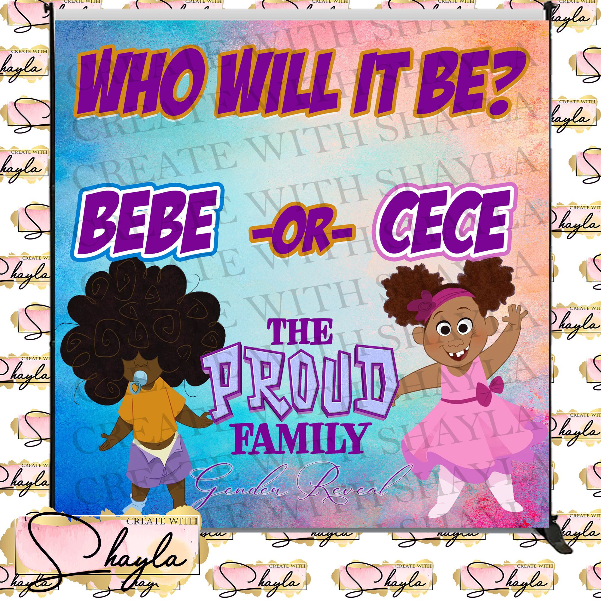 The Proud Family Bebe And Cece