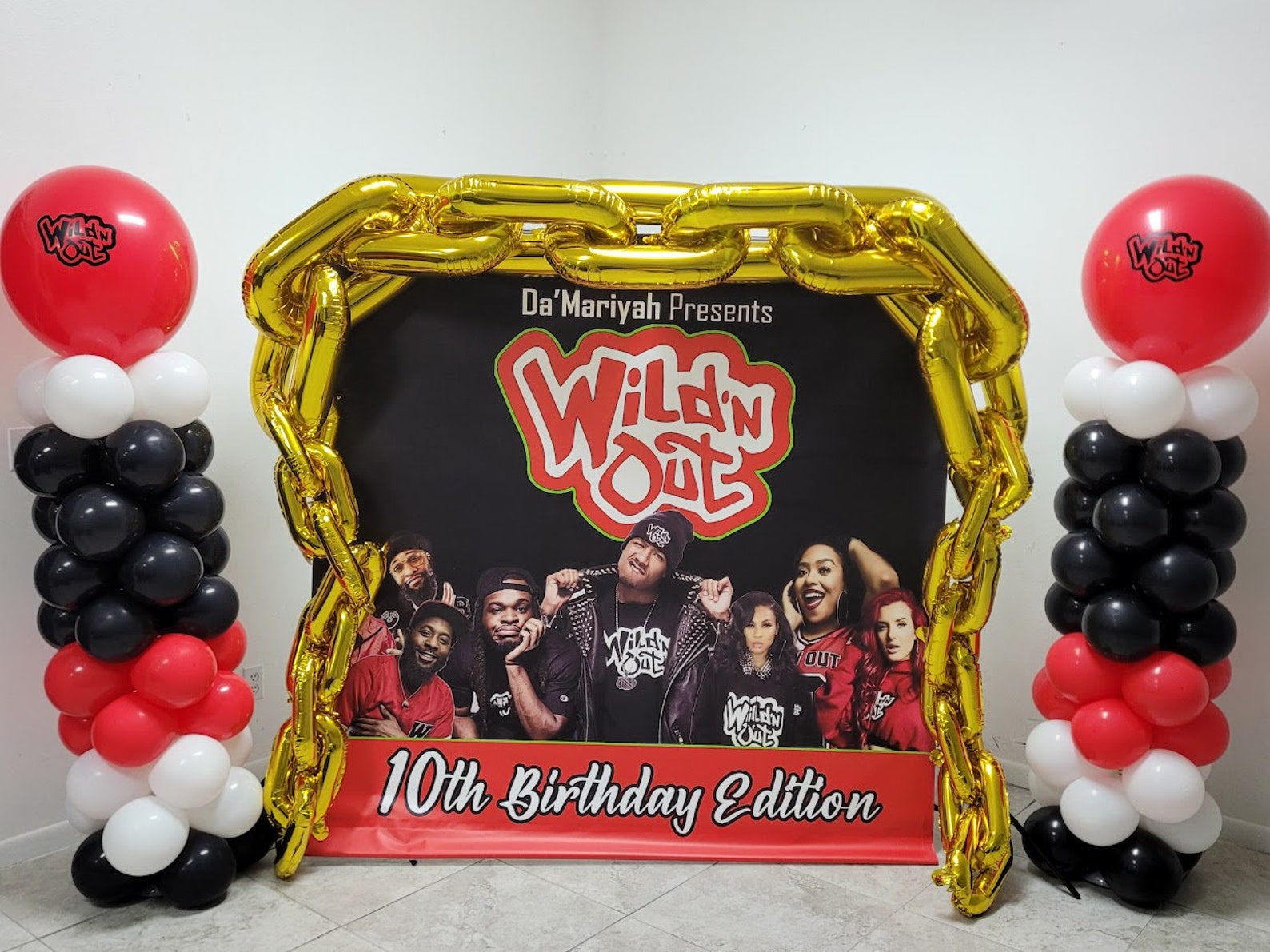 Wild'n Out Birthday Backdrop - DIGITAL - Etsy
