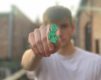 Roswell Alien Pin Badge - Etsy