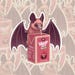 Vamp Juice Sticker | Bat | Animal Sticker | Vampire | Cute Food Decal ...