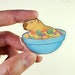 Cereal Capybara Acrylic Pin | Breakfast Foodie Pin - Etsy