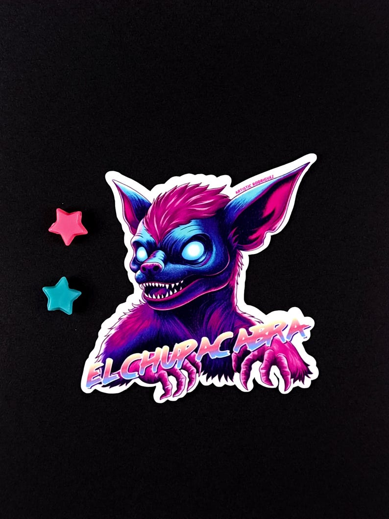 Cryptid Monsters | Folklore Creatures | Creepy Stickers | Monster ...