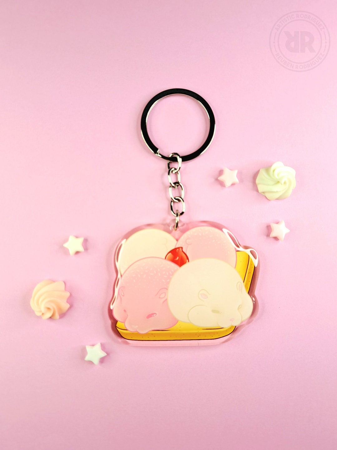 Hispanic Cookie Keychain | Acrylic Charm | Sweet - Etsy