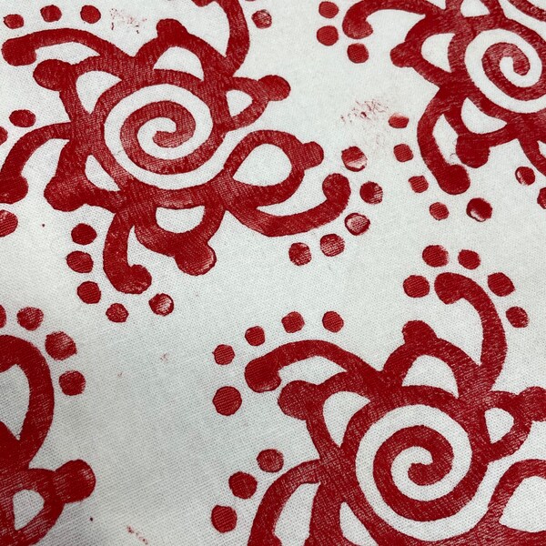 Block Print Linen - Etsy