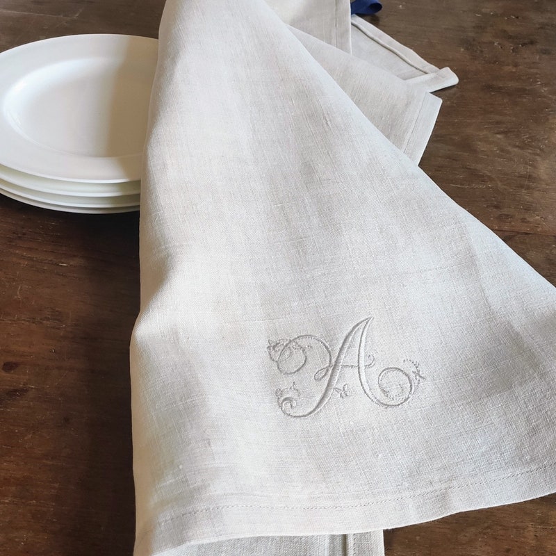Antique Monogrammed Linens - Etsy