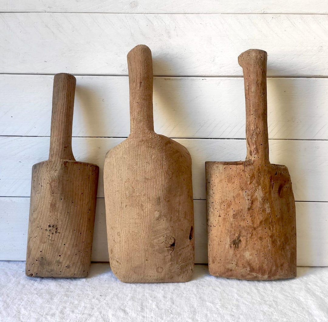 Vintage Farmhouse Wooden Washing Paddle, Laundry Bat - Etsy