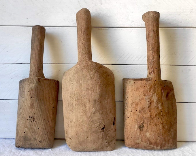 Vintage Farmhouse Wooden Washing Paddle, Laundry Bat - Etsy