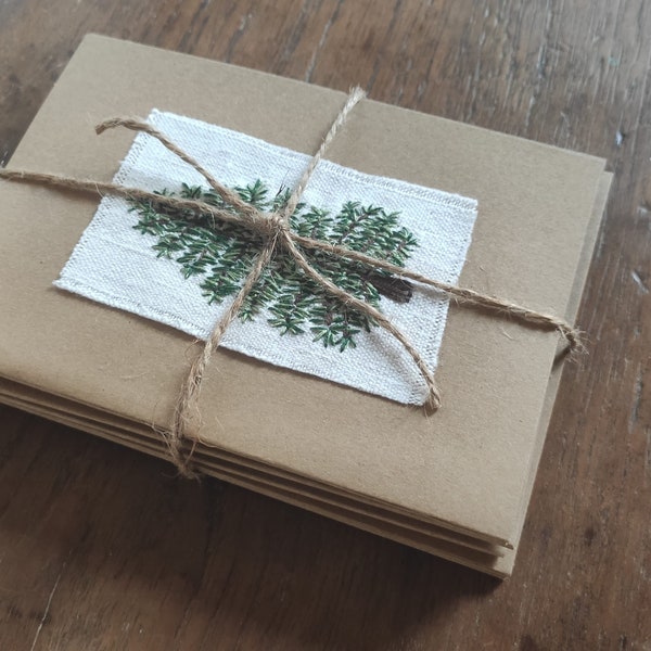 Vintage Linen Cards - Etsy