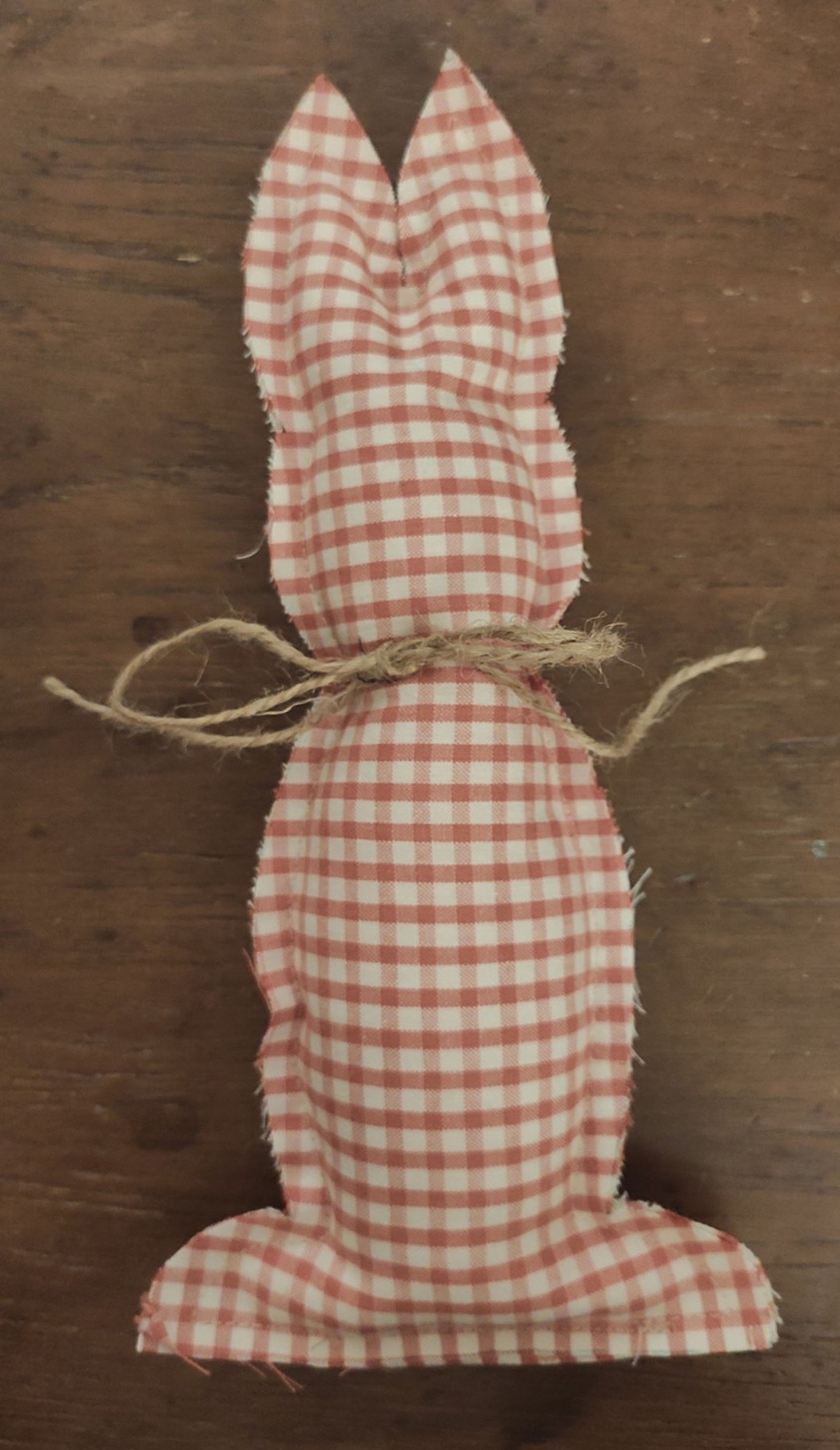 Vintage Laura Ashley Fabric Stuffed Easter Bunnies Red/beige - Etsy