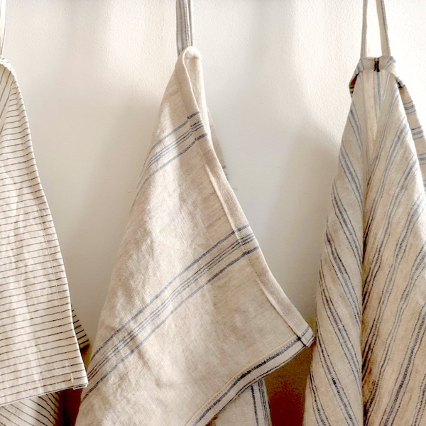 Striped Tea Towels - Etsy