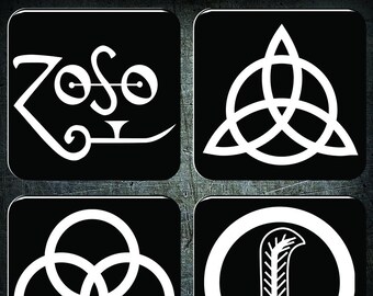 Led Zeppelin Symbols Wallpaper
