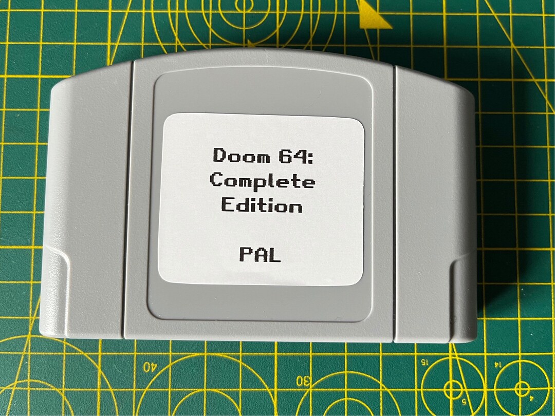 Doom 64 Complete Edition Nintendo N64 PAL Cartridge Game - Etsy
