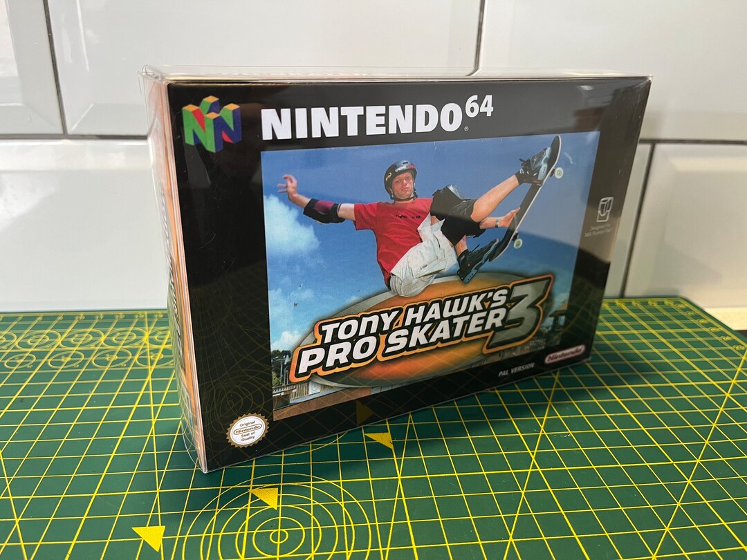 Tony Hawks Pro Skater 3 Nintendo N64 PAL Video Game Custom Made - Etsy