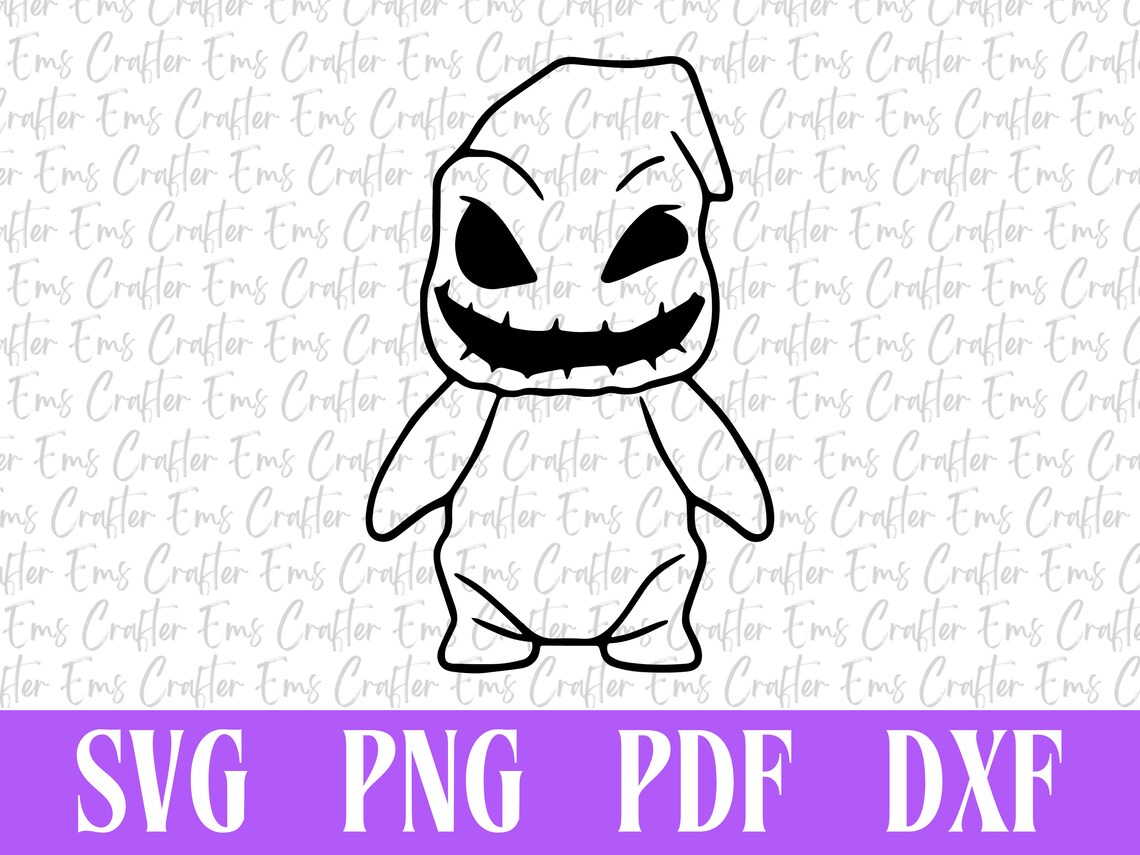 Oogie Boogie OUTLINE SVG PNG Pdf Dxf Halloween Perfect for - Etsy Singapore