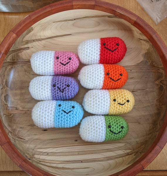 Chill Pill Crochet Pattern | Etsy