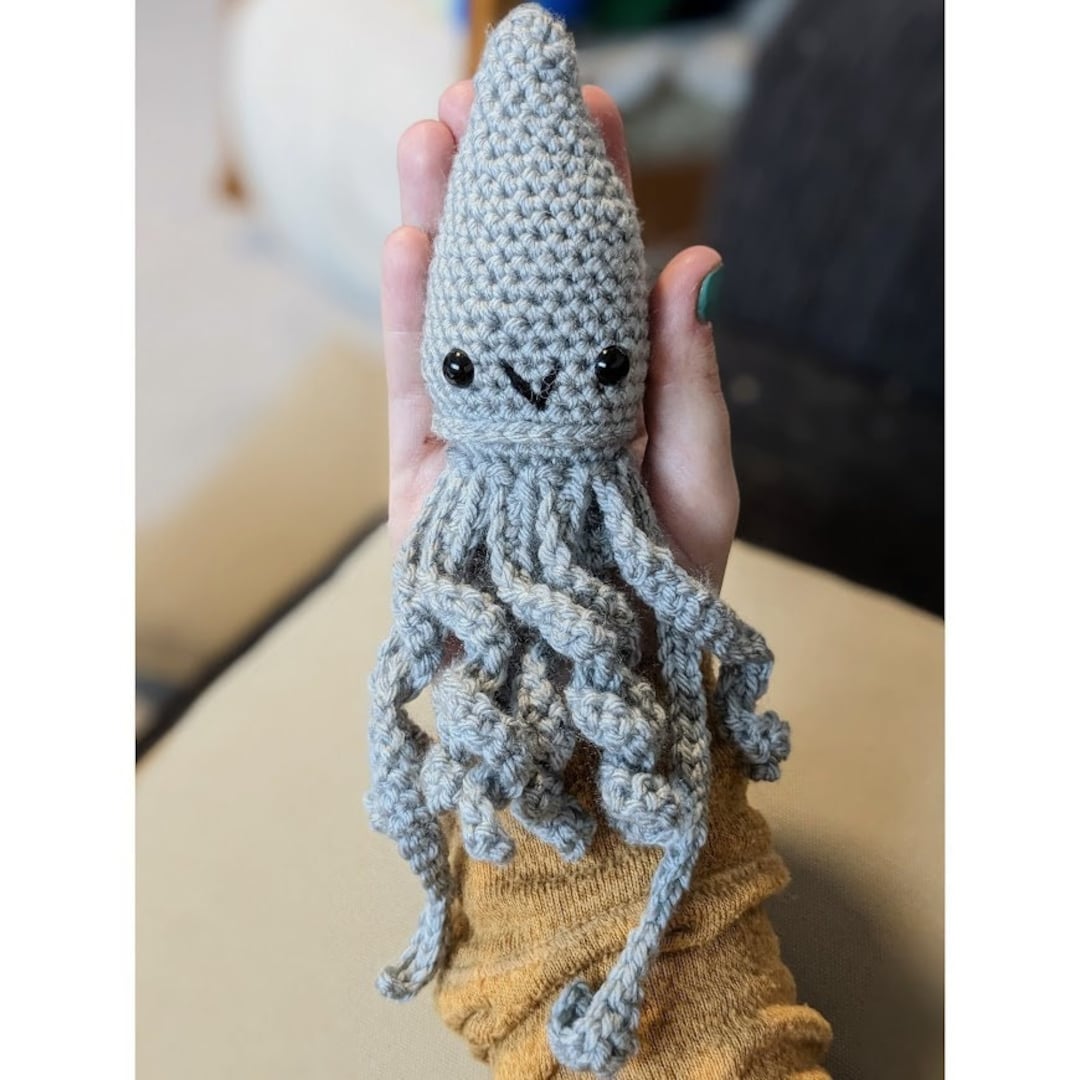 NO SEW Squid Crochet Pattern - Etsy
