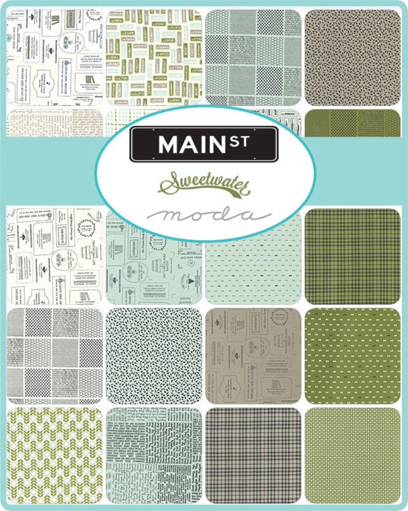 Main Street by Sweetwater for Moda Fabrics 55641-14 Vanilla Taupe - Etsy