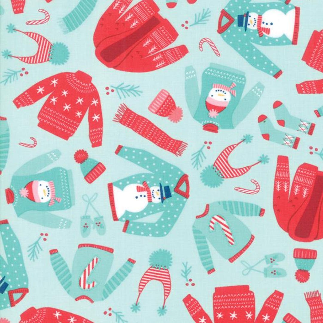Snow Day by Stacey Iest Hsu for Moda Fabrics, OOP Rare Item Number ...