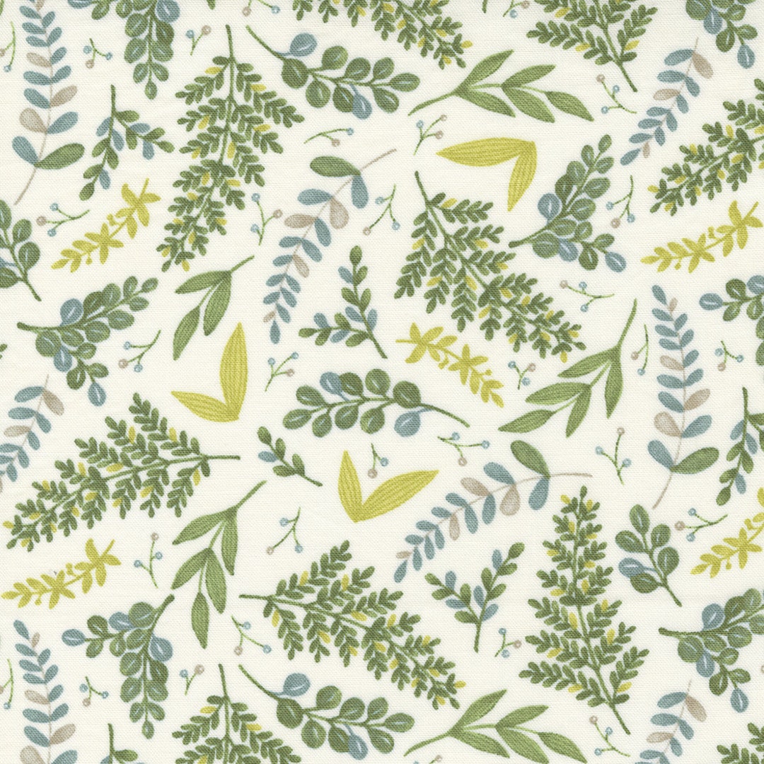 Happiness Blooms by Deb Strain for Moda Fabrics 56052-11 White Washed ...