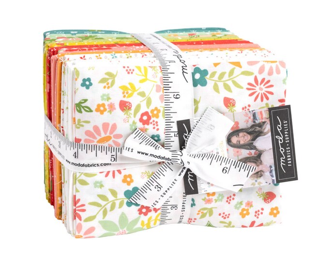 Strawberry Lemonade by Sherri & Chelsi for Moda Fabrics Fat Quarter ...