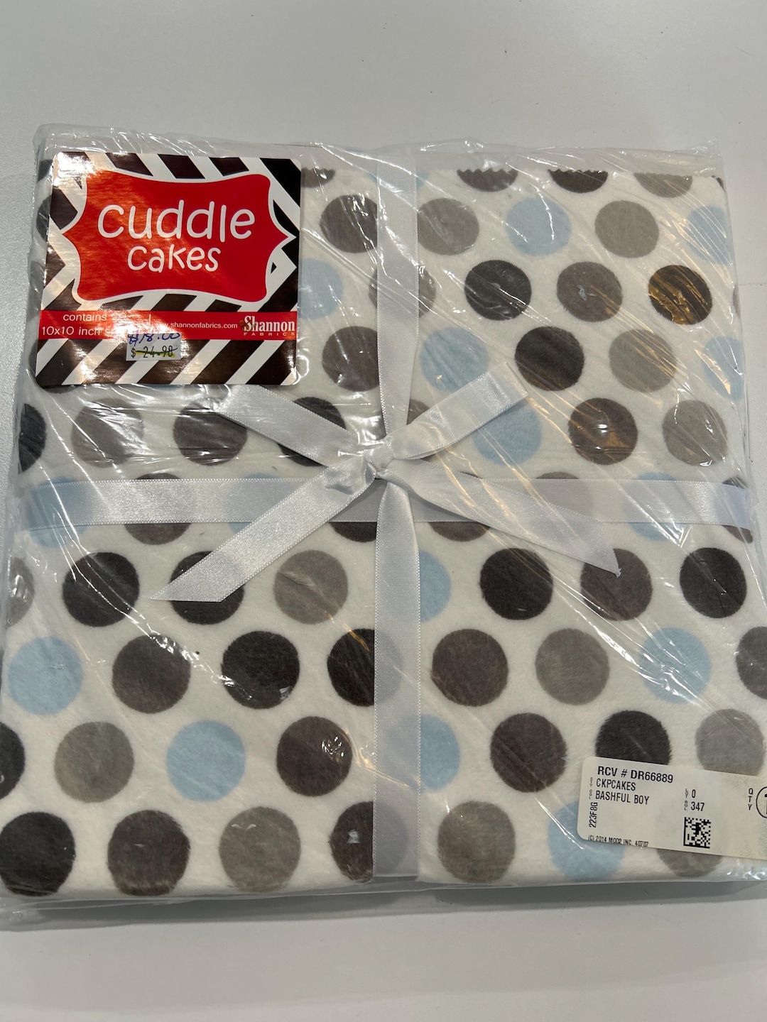 Bashful Boy Cuddle Cake From Shannon Fabrics, Item# RCV DR66889 10 Inch ...