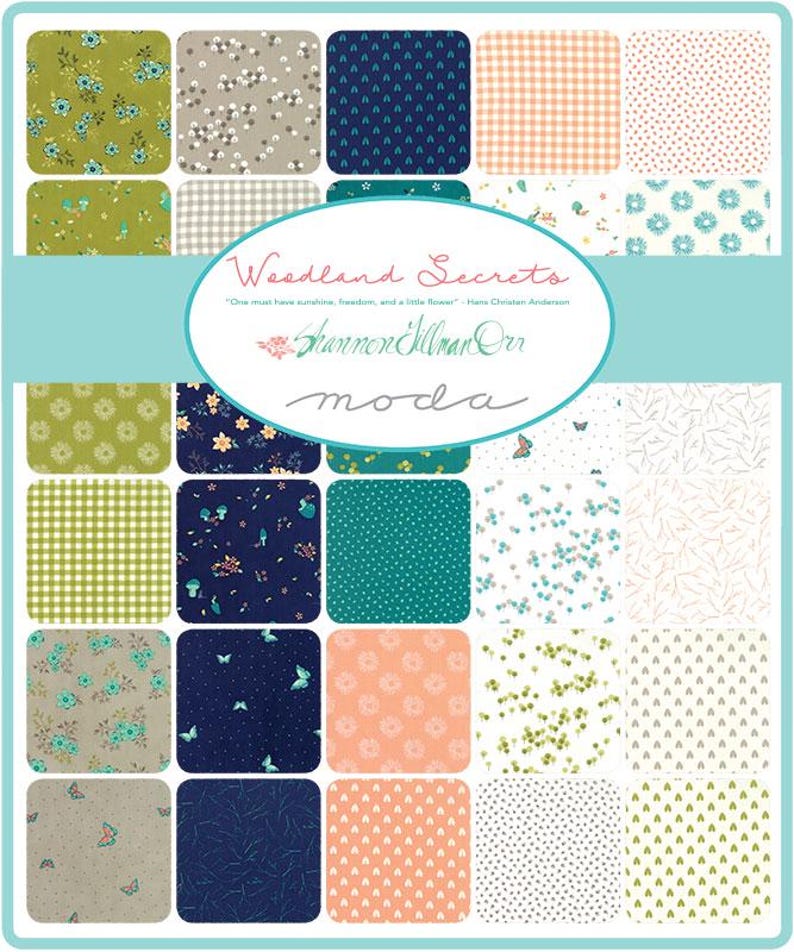 Woodland Secrets by Shannon Tillman Orr for Moda Fabrics Item# 45523-21 ...
