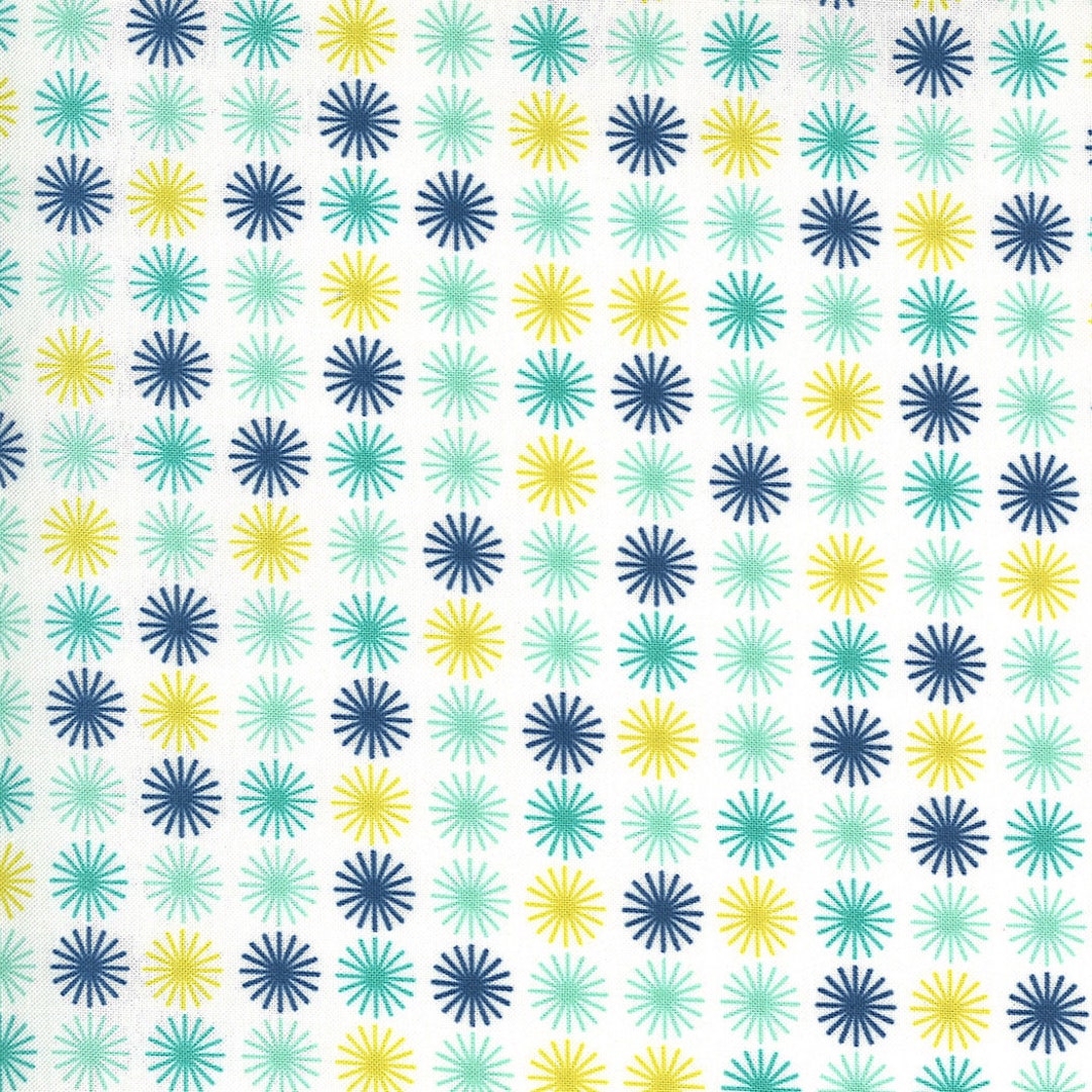 Flowers for Freya by Linzee Mccray for Moda Fabrics 23334-11 Cloud ...