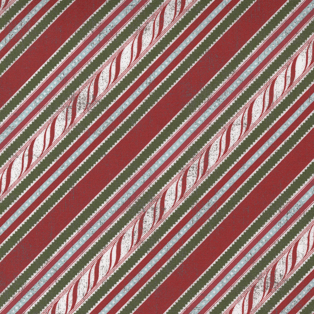 Peppermint Bark by Basicgrey for Moda Fabrics 30696-13 Candy Cane End ...