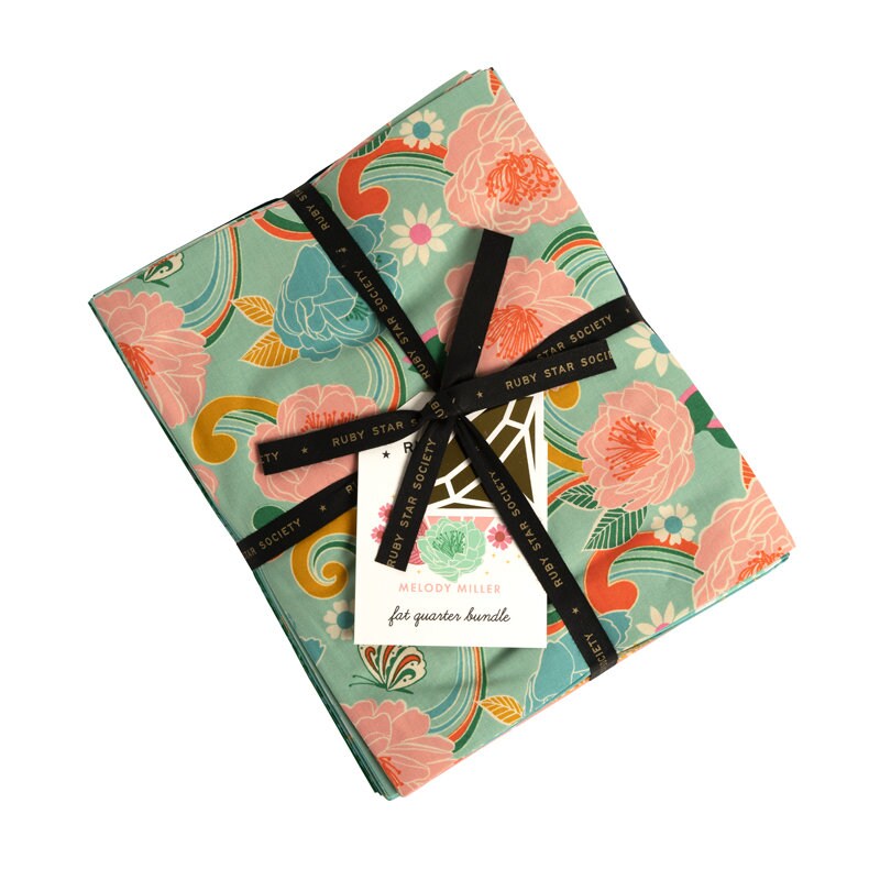 Melody Miller Ruby Star Fabric - Etsy